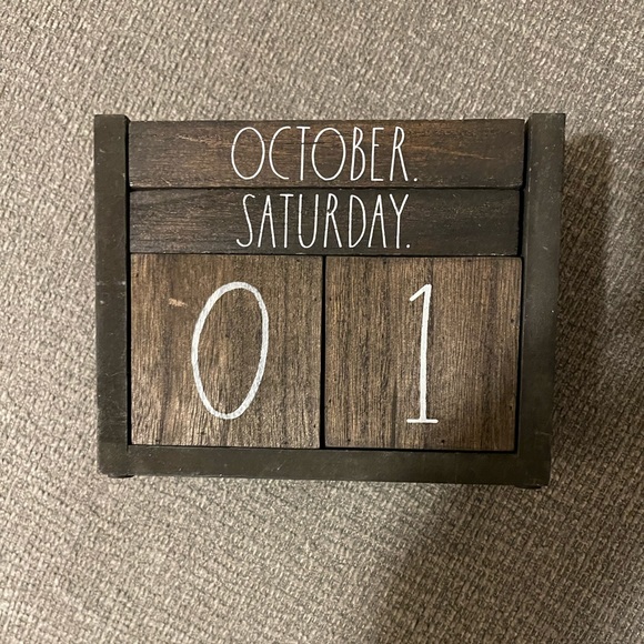 Rae Dunn | Other | Rae Dunn Block Calendar | Poshmark